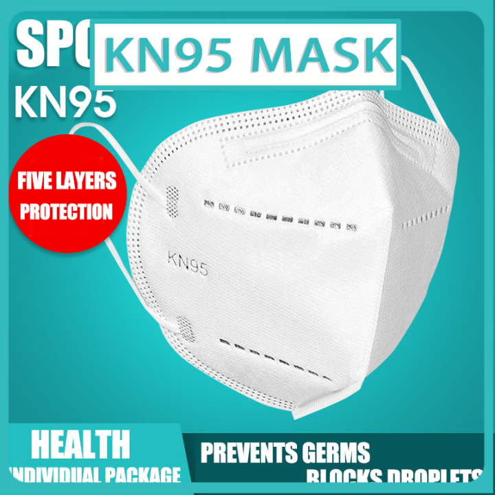 100 PCS KN95 Mask Original 50 Pcs 5 ply Face Mask N95 Face Mask ...