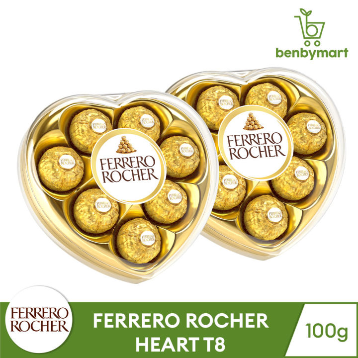 Ferrero Rocher T8 Heart 100g Chocolate - Set of 2s | Lazada PH