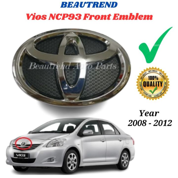 Toyota Vios NCP93 Front Emblem Logo Lambang Toyota Kereta Vios Year ...
