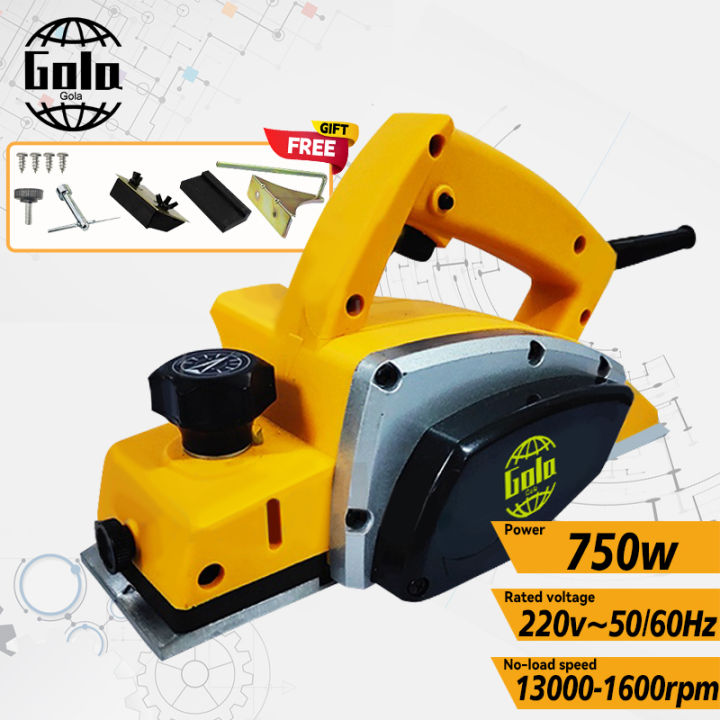 NEW 750W Power Planer Tool Electric Woodworking Carpentry Carpenter ...
