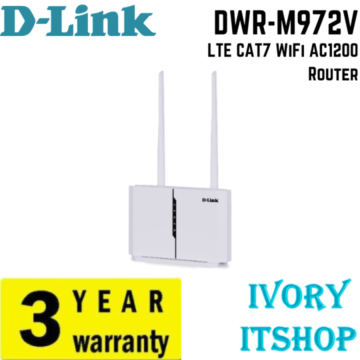 D-Link DWR-M972V LTE CAT7 WiFi AC1200 Router | Lazada.co.th