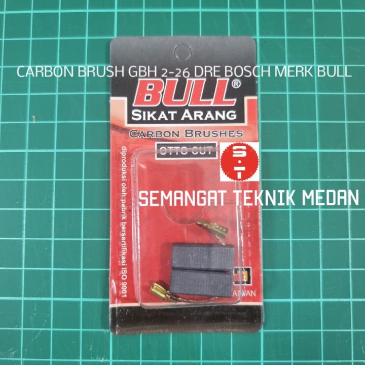 CARBON BRUSH BOSTEL ARANG GBH2-26DRE BOR ROTARY BULL GBH 2 26 DRE ...