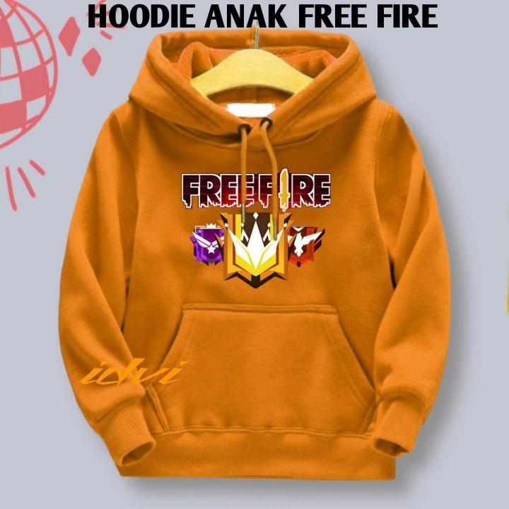 Hoodie Switer Anak Laki-Laki FREEFIRE Usia 2-13 Tahun / Jaket Sweater ...