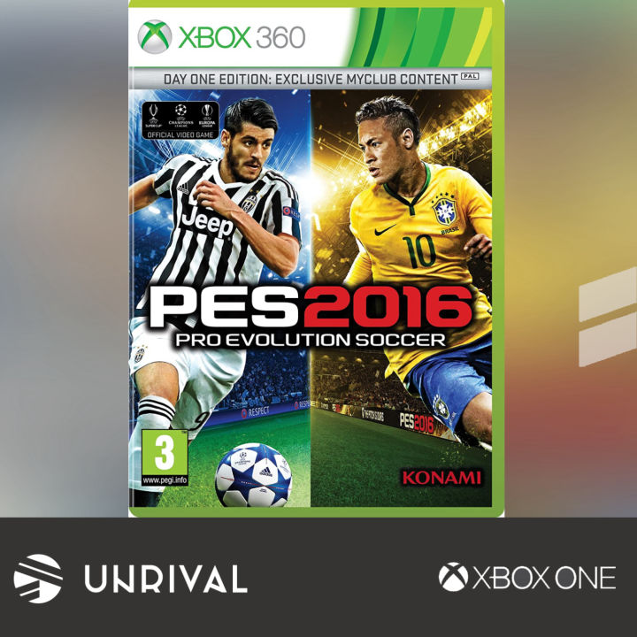 Xbox One Pro Evolution Soccer 2016 Day One Edition EUR/R2 - Unrival ...