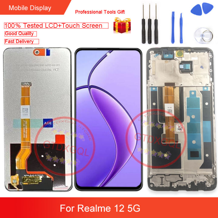 6.72 inches Original NEW For Realme 12 5G / Realme 12X LCD Display ...