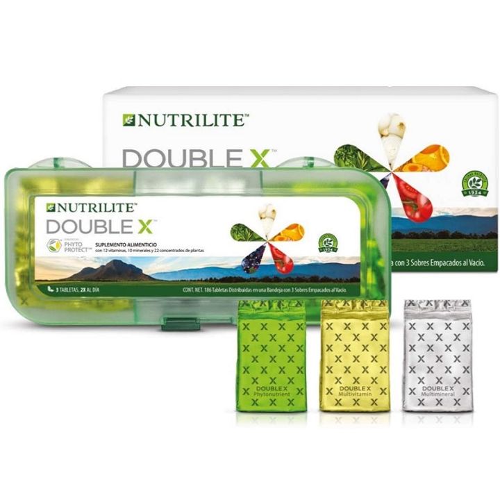 Double X (Tray / Plus Box) - 186 tablet (Exp. : Feb 2025 ) Produk A M W ...