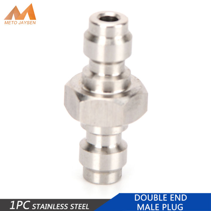 1pcs Stainless Steel Quick Connect Couplings Pneumatic Quick Coupling ...