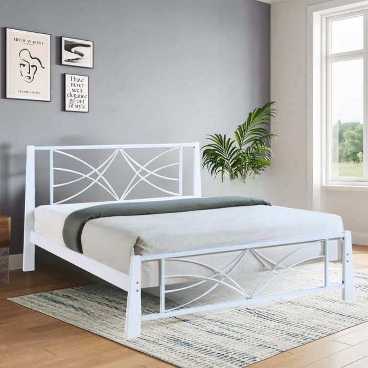 LOFT Design MERIDIAN Queen Size Bed Frame-Katil besi queen | Lazada