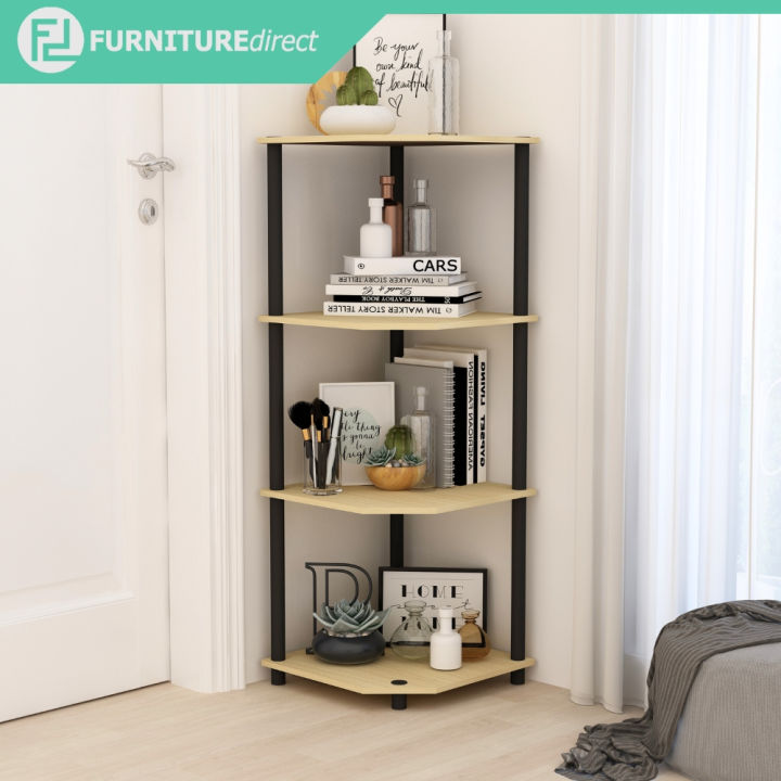 Furniture Direct SV14-0041 Flexi Pole 3 and 4 tier storage rack Book ...