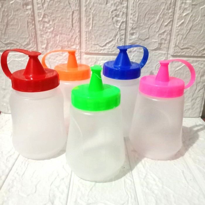 Botol Kecap Saus 300 ML / Botol Saos Plastik 300Ml / Botol Kecap 300Ml ...