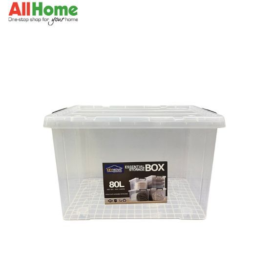 KEYHOME Transparent Storage Box 80 Liters | Lazada PH