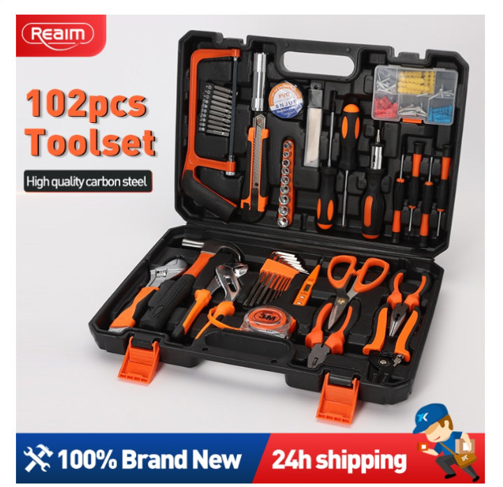 RANDOM/ASSORTED Tools Set High Quality Carbon Steel Home Tools box ...