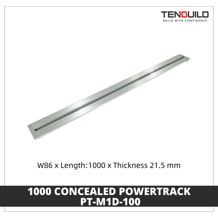 Tenbuild 1000 Concealed Power Track, 1000mm | Lazada PH