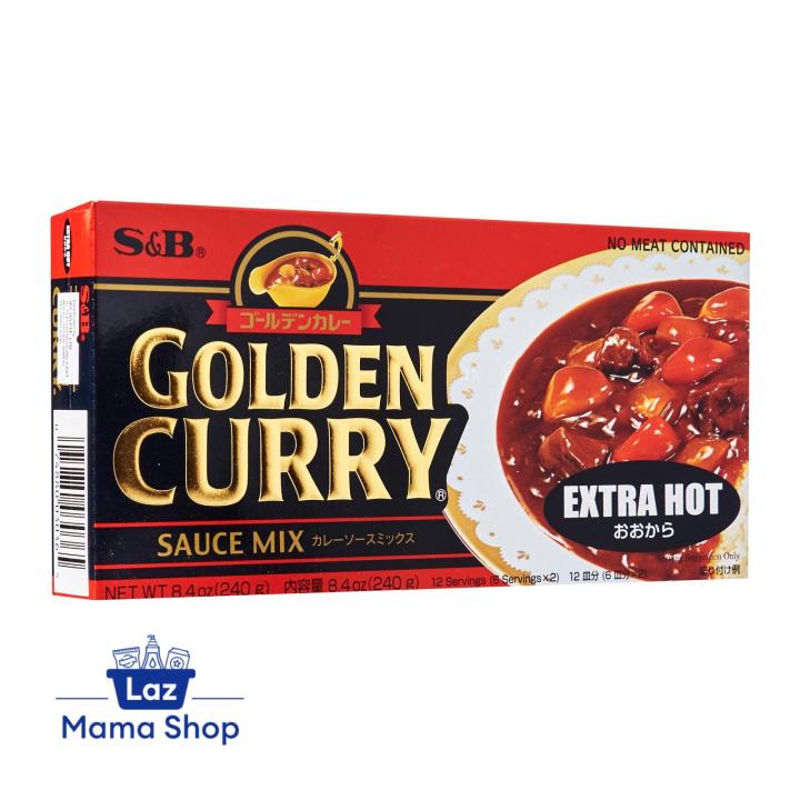 S&B Golden Curry Extra Hot 220G (Laz Mama Shop) | Lazada Singapore