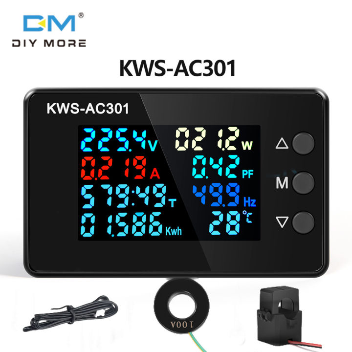 diymore KWS-AC301 Color Screen LCD Display Digital Current Voltage and ... diymore KWS-AC301 Color Screen LCD Display Digital Current Voltage and ...
