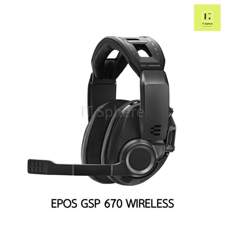 [ศูนย์ไทย ประกัน 2 ปี] หูฟัง EPOS GSP 670 WIRELESS GAMING HEADSET ประกัน 2 ปี | Lazada.co.th