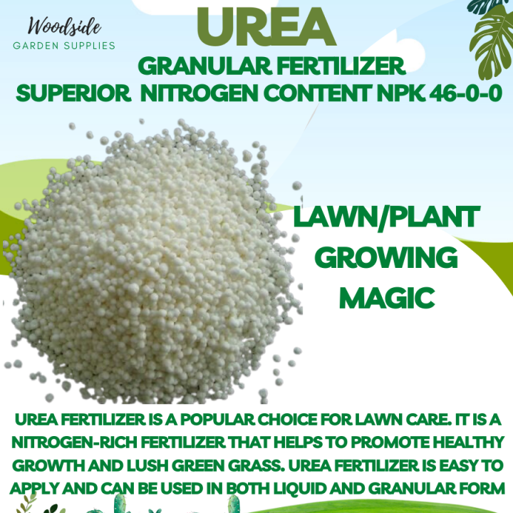 Urea Superior Nitrogen Content NPK 46-0-0 For Lush Grern Color to your ...