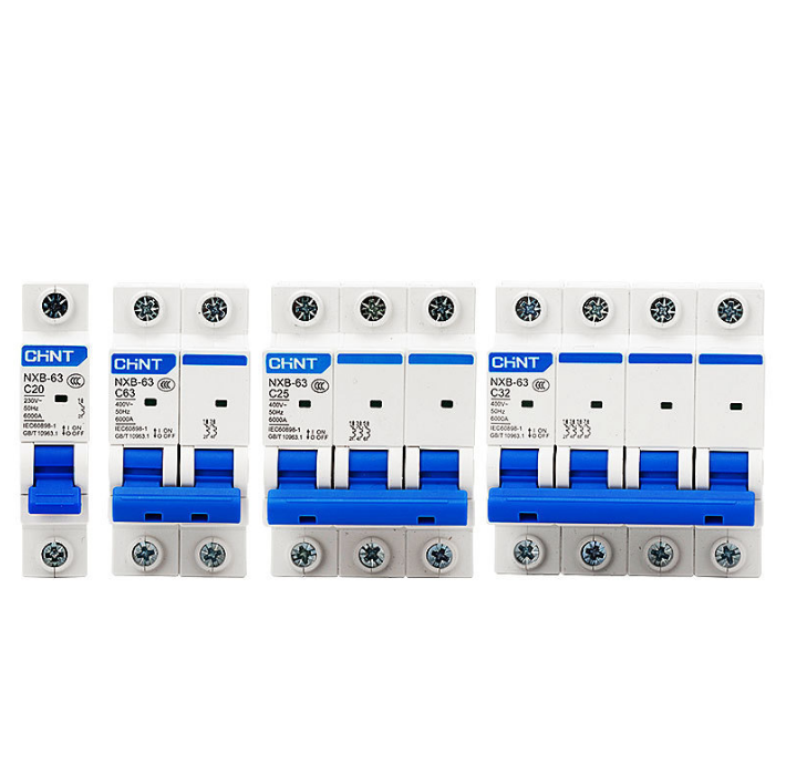 [CHÍNH HÃNG] Aptomat MCB CHINT NXB63 1P 2P 3P C16A~C63A - Aptomat tép CHINT các loại | Lazada.vn