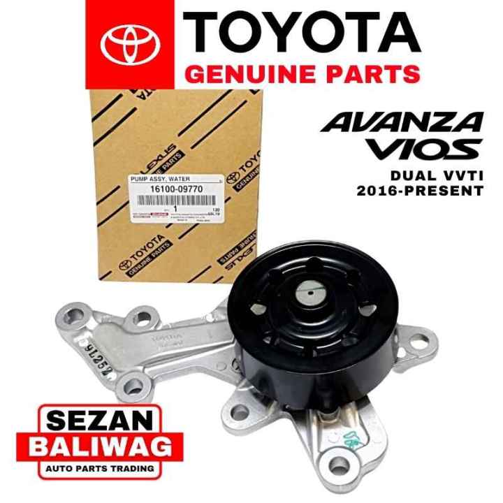 ORIGINAL TOYOTA WATER PUMP ASSEMBLY YARIS VIOS 2016-2022 DUAL VVTI ...