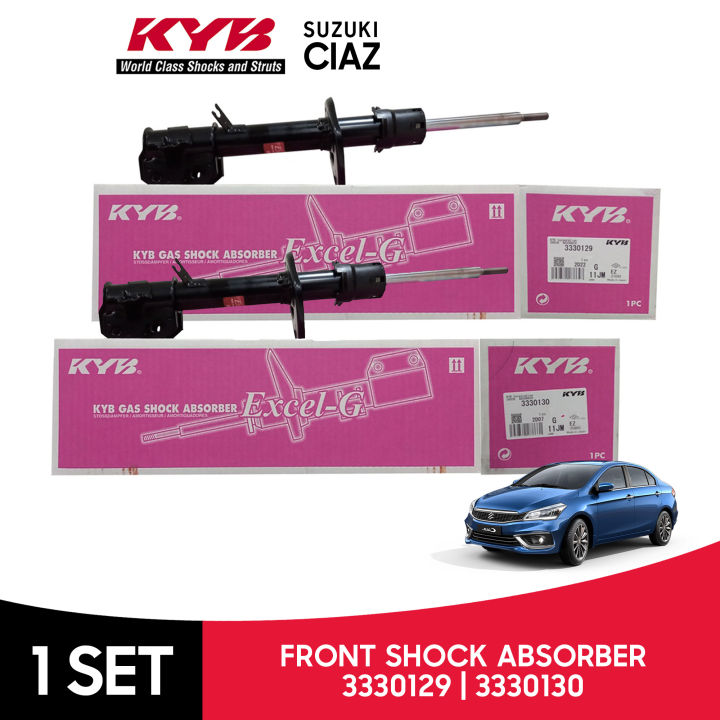 Kayaba KYB Excel G Shock Absorber Suzuki Ciaz 2016 - 2021 Front ...