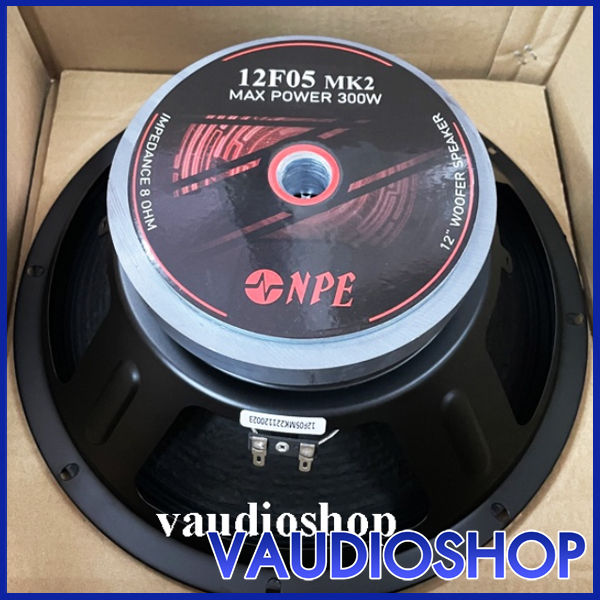 ดอกลำโพง 12 นิ้ว NPE 12F05 MK2 (300W) ว้อยส์ 2.5 นิ้ว จำนวน 1 ดอก ลำโพง 12" NPE เอ็นพีอี ...
