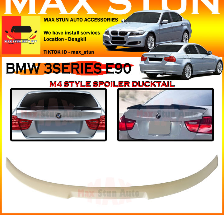 BMW 3 SERIES E90 2005-2012 M4 SPOILER DUCKTAIL E90 M4 SPOILER REAR ...