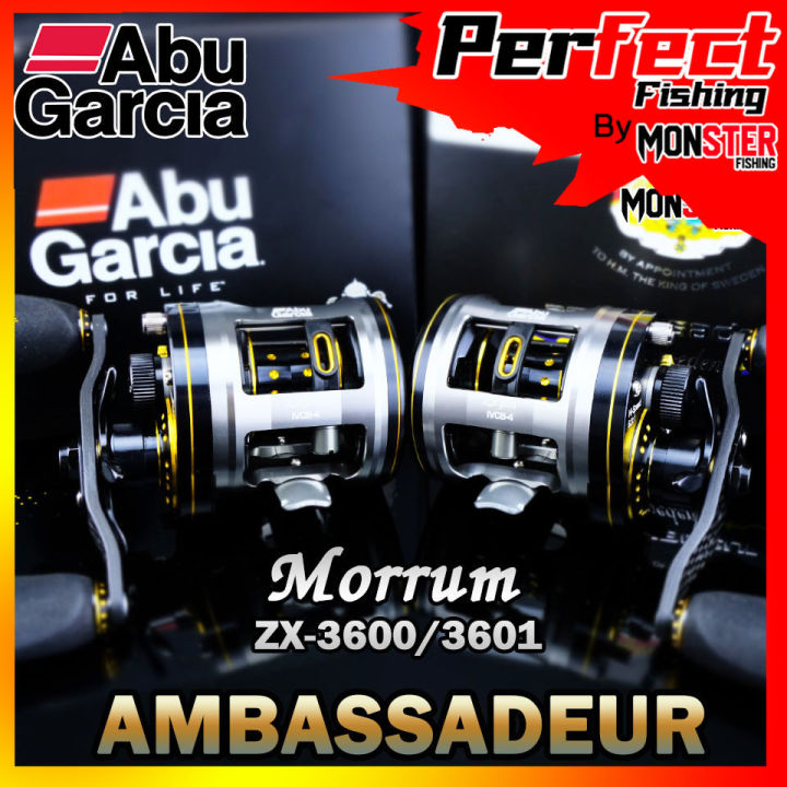 รอกตกปลา อาบูการ์เซีย มอรั่ม ABU GARCIA AMBASSADEUR MORRUM ZX-3600/3601 ...