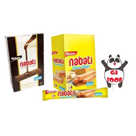 NABATI RICHEESE & RICHOCO/ CHEESE WAFER/ CHOCOLATE WAFER 8G x 20PACK | Lazada