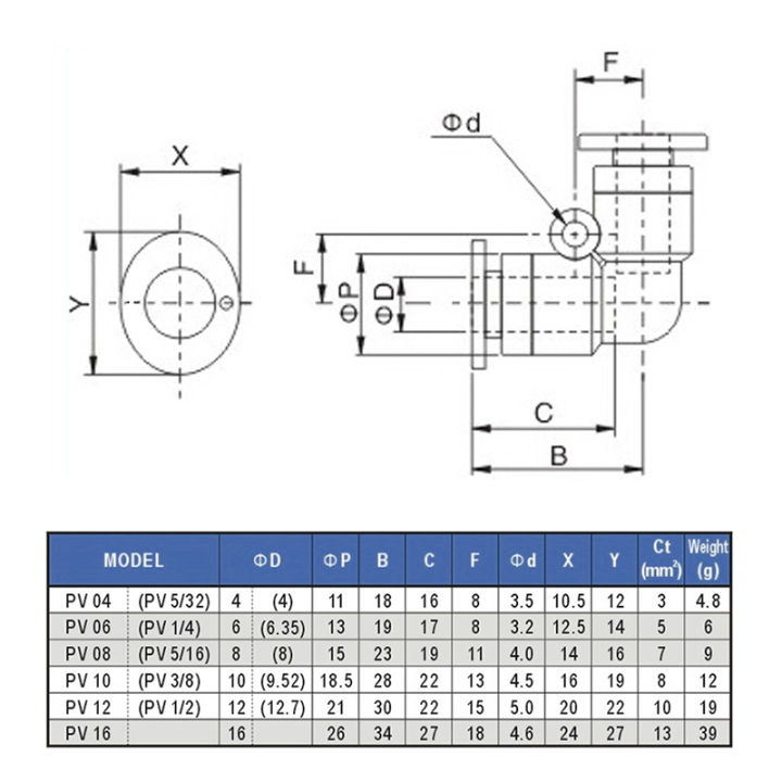 L-shaped bend-through quick-insertion pneumatic quick connector 90 ...