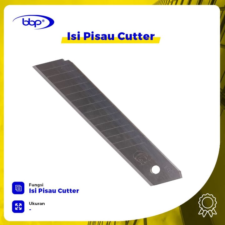 Isi Refill Pisau Cutter Ukuran Besar Isi 10 Pcs | Lazada Indonesia