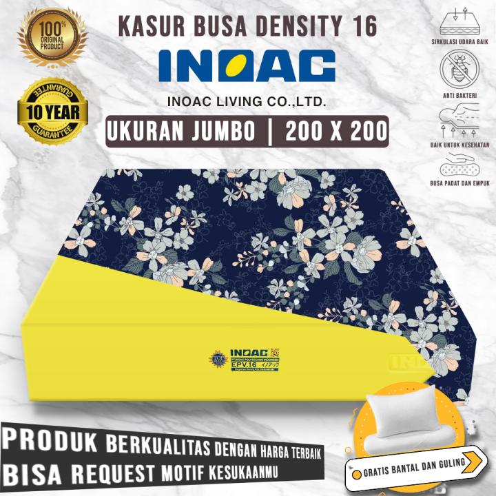 Kasur Busa INOAC Original Garansi 10 Tahun Berkualitas Tahan Lama Anti ...