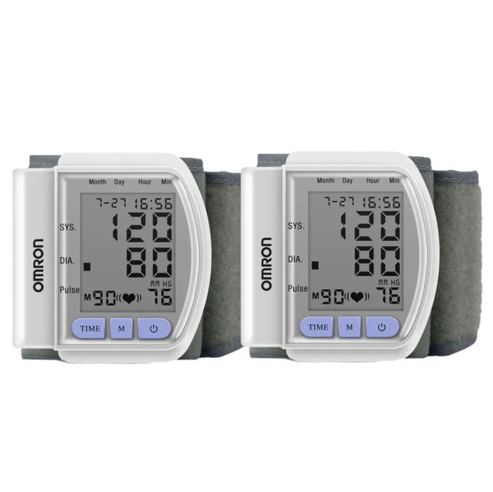 Omron Digital Wrist Blood Pressure Monitor Heart Rate Monitor Medical ...