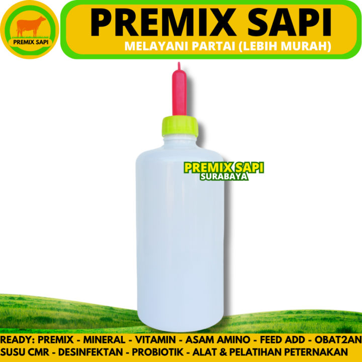 DOT KAMBING CEMPE DAN BOTOL 500ML WARNA PUTIH - Botol Dot Kambing ...