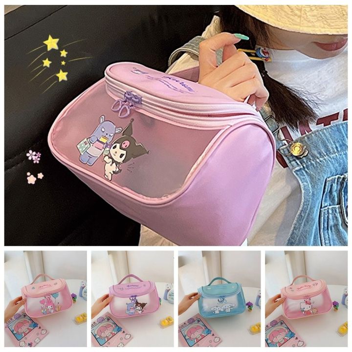 Y2K2 Cinnamoroll Túi trang điểm kuromi không thấm nước Hoạt hình Giai điệu Túi mỹ phẩm thiết kế ...