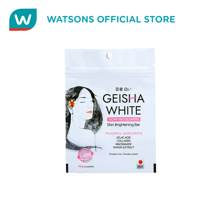 GEISHA WHITE Classic Bar 65g | Lazada PH