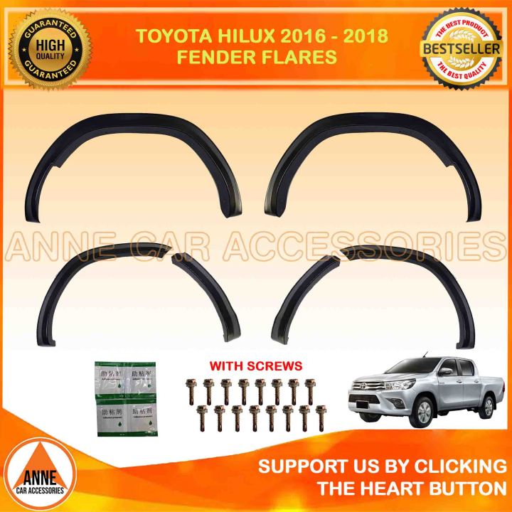 High Quality Car Fender Flare for Toyota Hilux / Bushwacker Fender ...