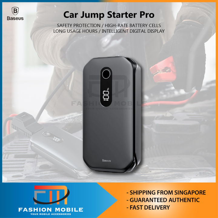 BASEUS Car Jump Start Super Energy Pro Car Jump Starter Jumper 12000mAh ...
