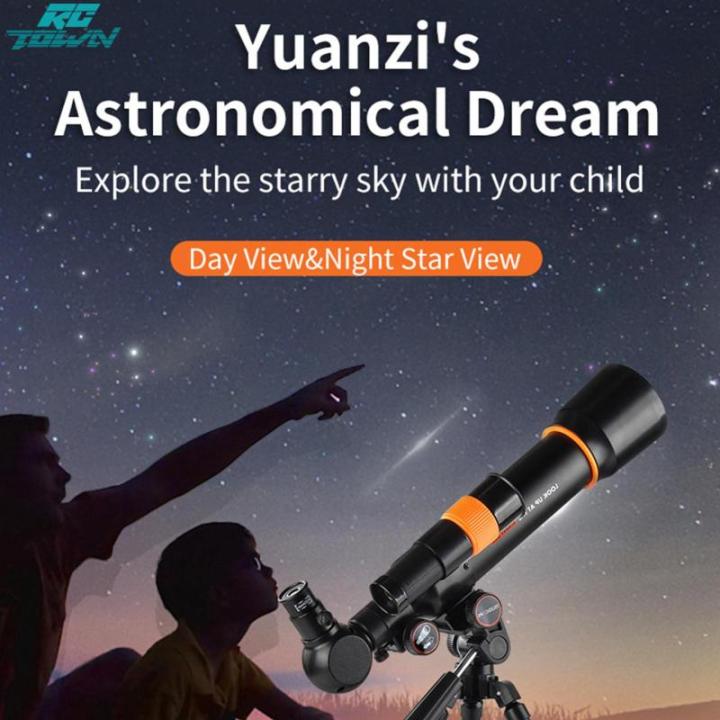 Telescopes 50mm Aperture 360mm Focal Length With 2 Eyepiece Refractor ...