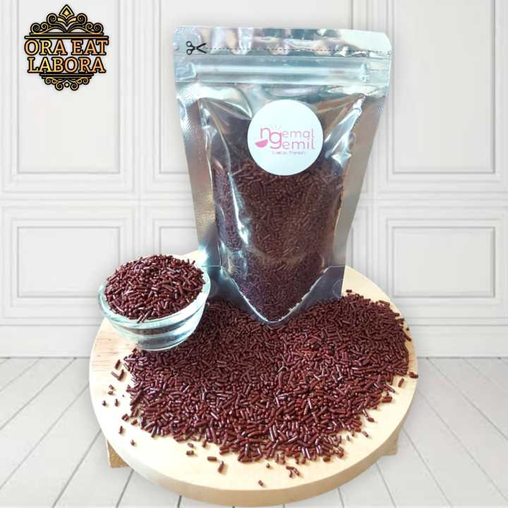 Meses Pouch Cokelat Meses Butiran Coklat Sprinkle Topping Donut Kue ... Meses Pouch Cokelat Meses Butiran Coklat Sprinkle Topping Donut Kue ...
