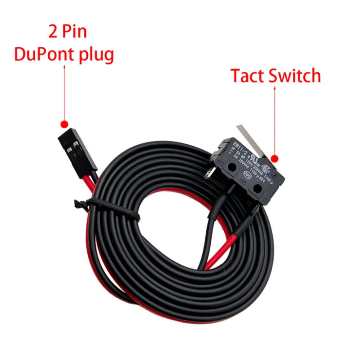 KW11-B 2Pin DuPont plug Micro Limit Switch Wire NO Contact 5A 125V 250V ...