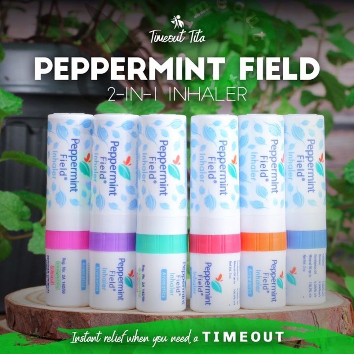 PEPPERMINT FIELD INHALER 2 in 1 | Lazada PH