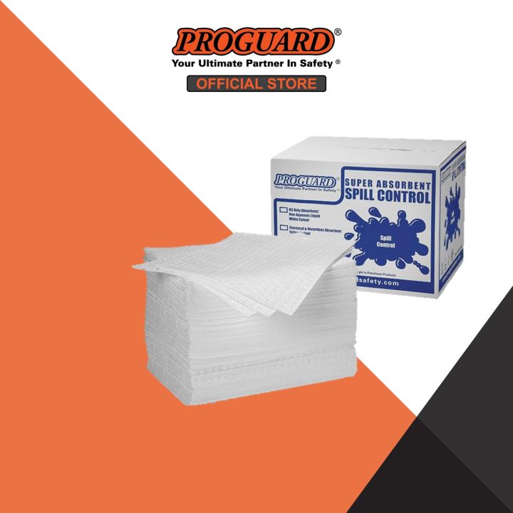 Proguard Oil Only Laminated Sorbent Pad - Emergency Spill Response | Lazada