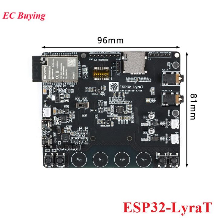 ESP32-LyraT ESP32-LyraT-Mini คณะกรรมการพัฒนาการเสียง ESP32-WROVER-B Wifi ไร้สายโมดูลเสียงสาธิต ...