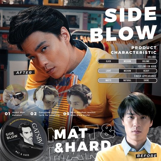 Gatsby Styling Wax 25g SERIES Styling Wax Minyak Rambut Hair Gel ...