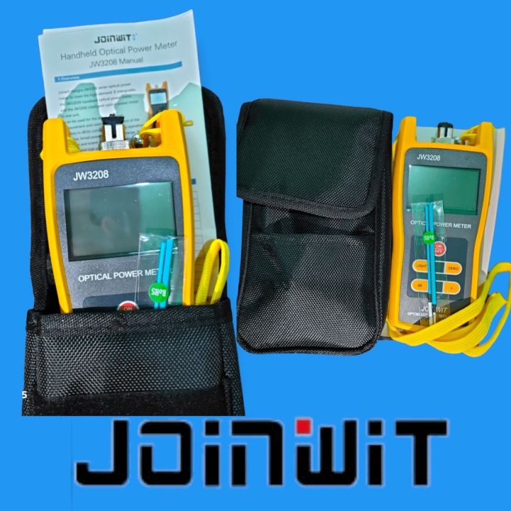 opm joinwit jw3208 optical power meter fiber optic | Lazada Indonesia