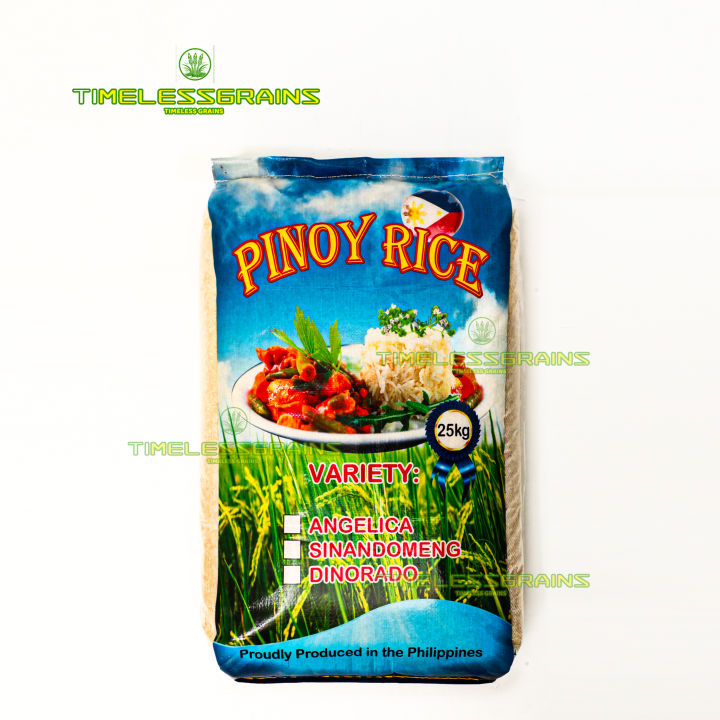 Timeless Grains Masterchef Rice Pinoy Rice 25KG Rice 25KG 1KG 10Kilos ...