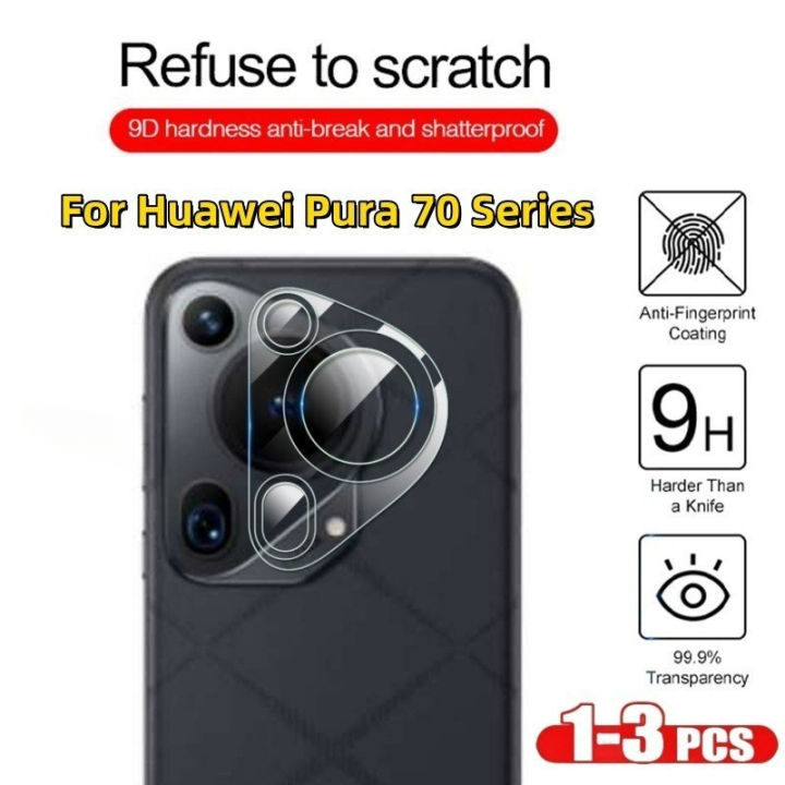 1-3Pcs 3D Camera Lens Protector Film Huawei Pura 70 Pro Ultra For Huawei Pura 70 Pro Ultra 5G ...