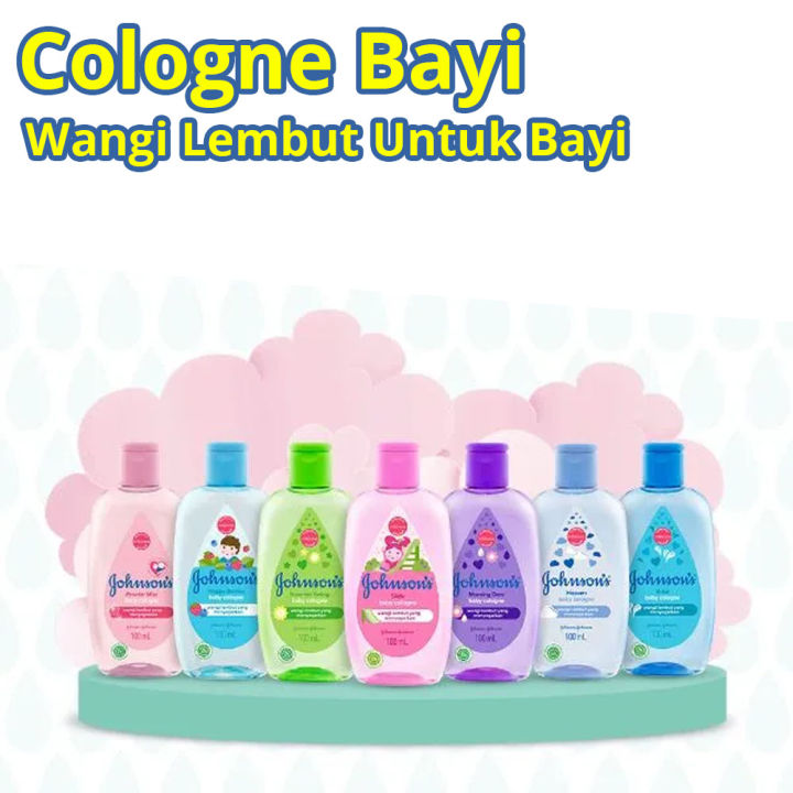 Johnsons Baby Cologne 100 ml - Minyak Wangi Bayi Cologne - Johnson Baby ...