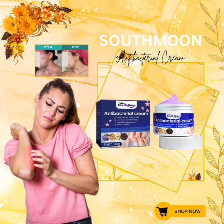 100 Effective South Moon Antibacterial Cream For Itching Skin Eczema
