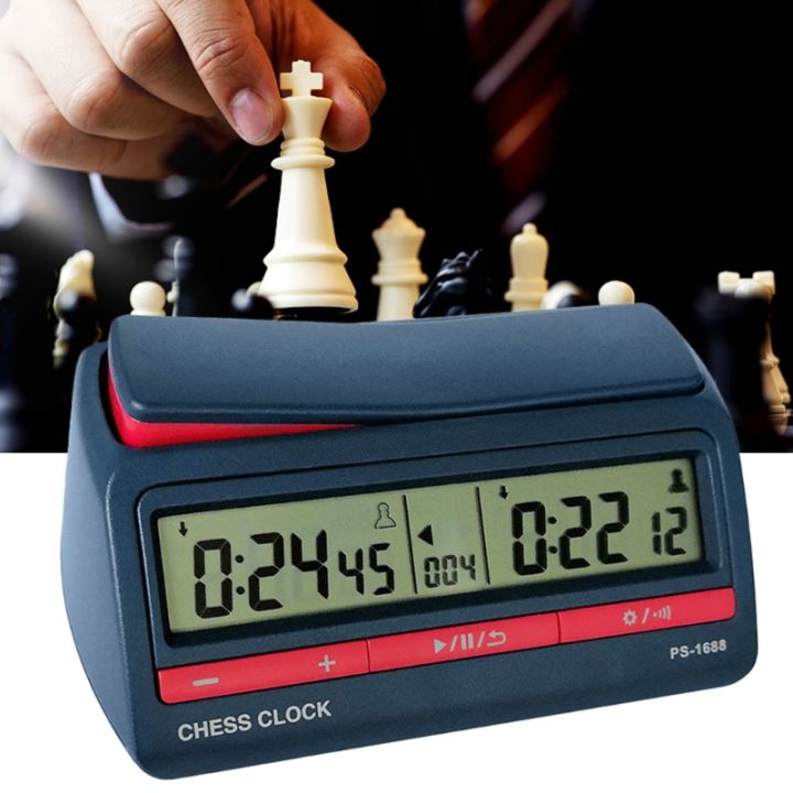 Advanced Chess Clock Professional Chess Digital Timer I-go Count Up Down Alarm Watch Board Game ...